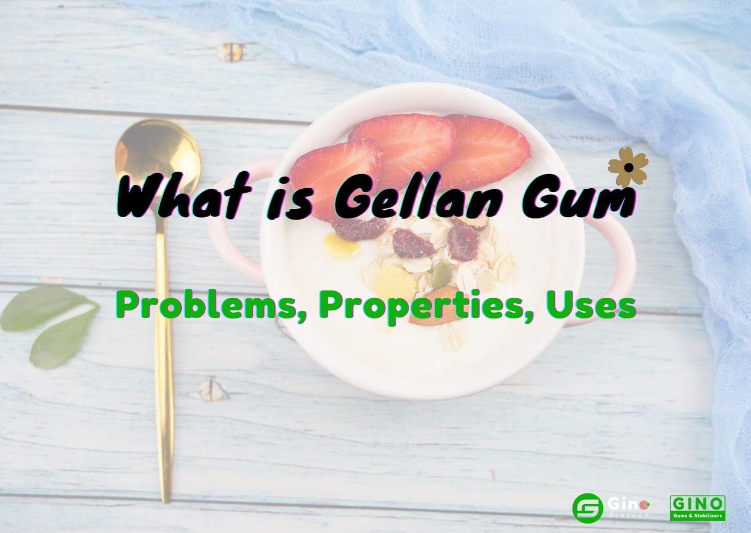 What is Gellan Gum E418? Problems, Properties, and Uses - An Excellent Gum