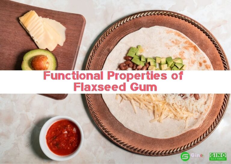 New Soluble Linseed Gum Powder | Nice Flaxseed Gum Supplier