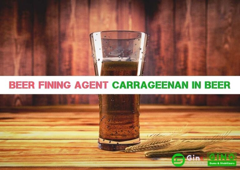 Beer Fining Agent: Carrageenan in Beer - Improving the Clarity