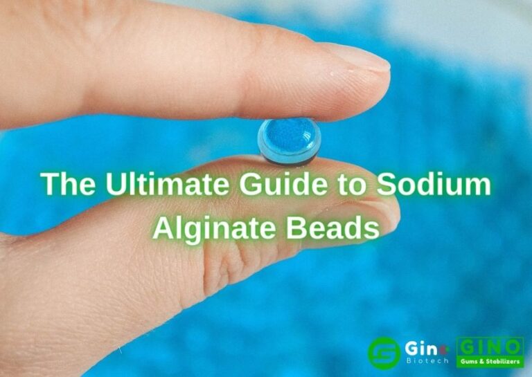The Ultimate Guide to Sodium Alginate Beads - Gino Gums