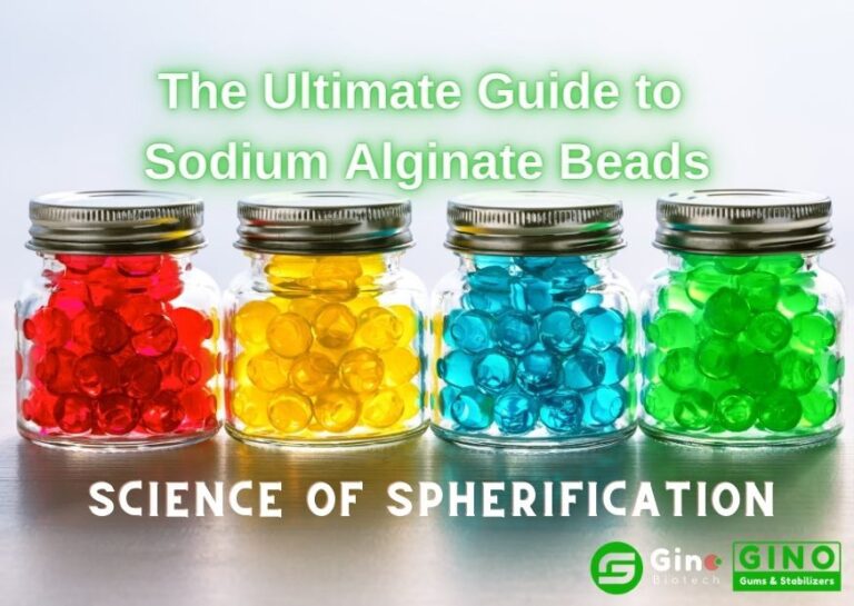 8 Most Common Sodium Alginate Uses: Sodium Alginate in Food